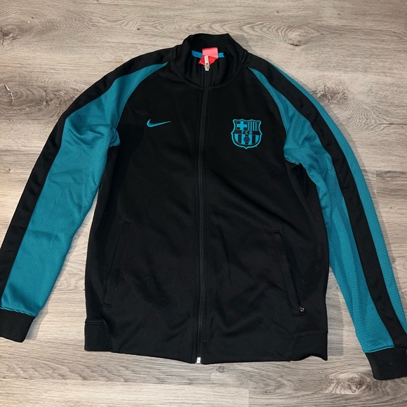 Nike | Jackets & Coats | Nike Fc Barcelona Jacket | Poshmark